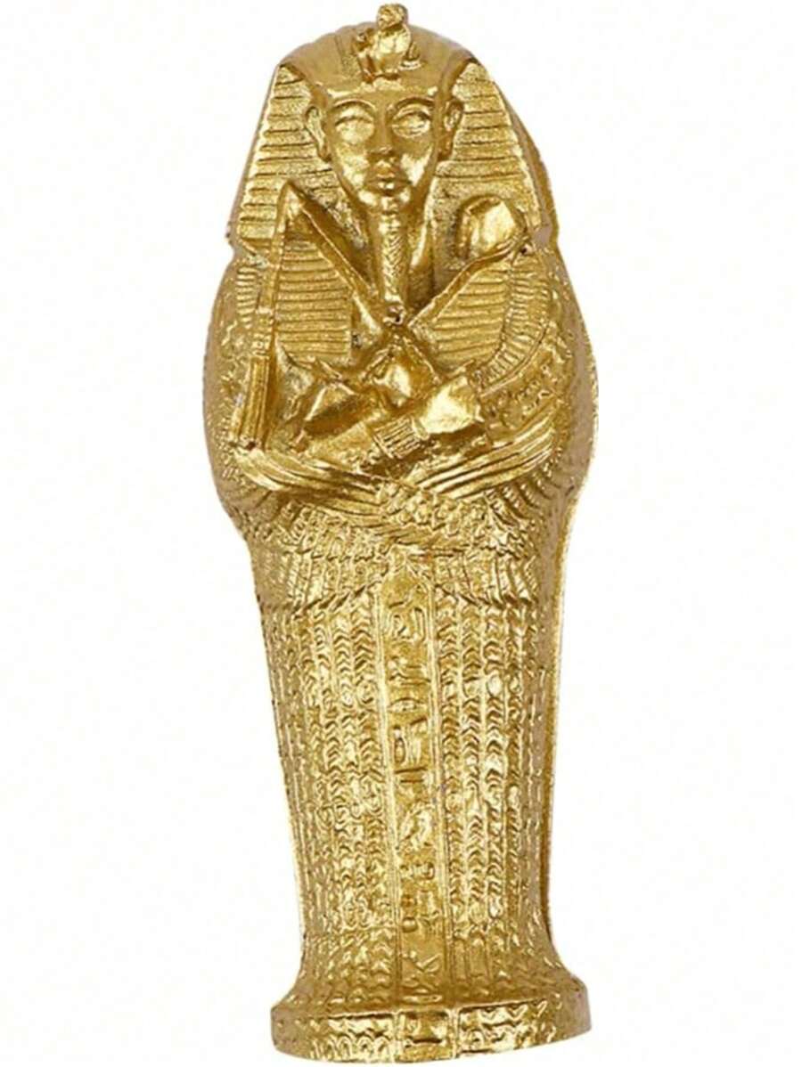 1pc High-End Awesome Halloween Mummy Sarcophagus Egyptian Sculpture ...