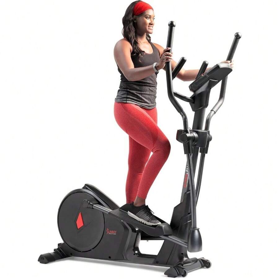 Programmable 16 Electro-Magnetic Elliptical Cross Trainer Exercise ...