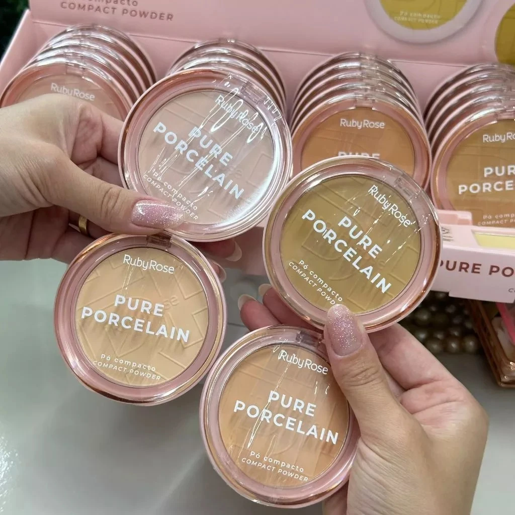 Pó Compacto Pure Porcelain - Ruby Rose | SHEIN Brasil