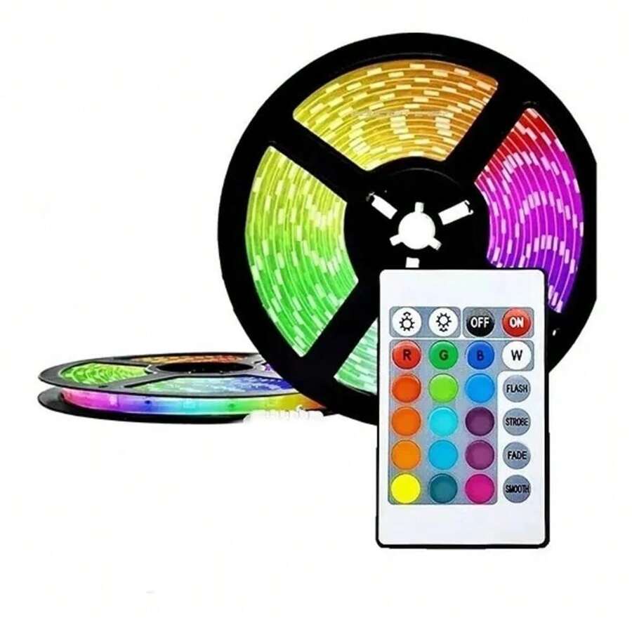 Smart RGB LED Strip 5m High Durability And Waterproof | SHEIN USA