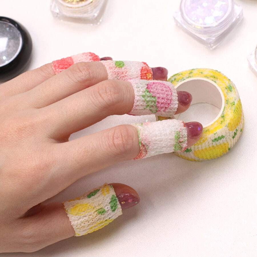 1/4rolls Breathable Elastic Self-Adhesive Bandage For Ankle And Finger ...