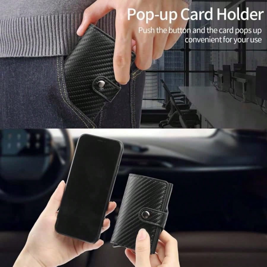 Pop-Up Wallet Credit Card Holder - RFID Shielding, Ultra-Thin ... Pop-Up Wallet Credit Card Holder - RFID Shielding, Ultra-Thin ...