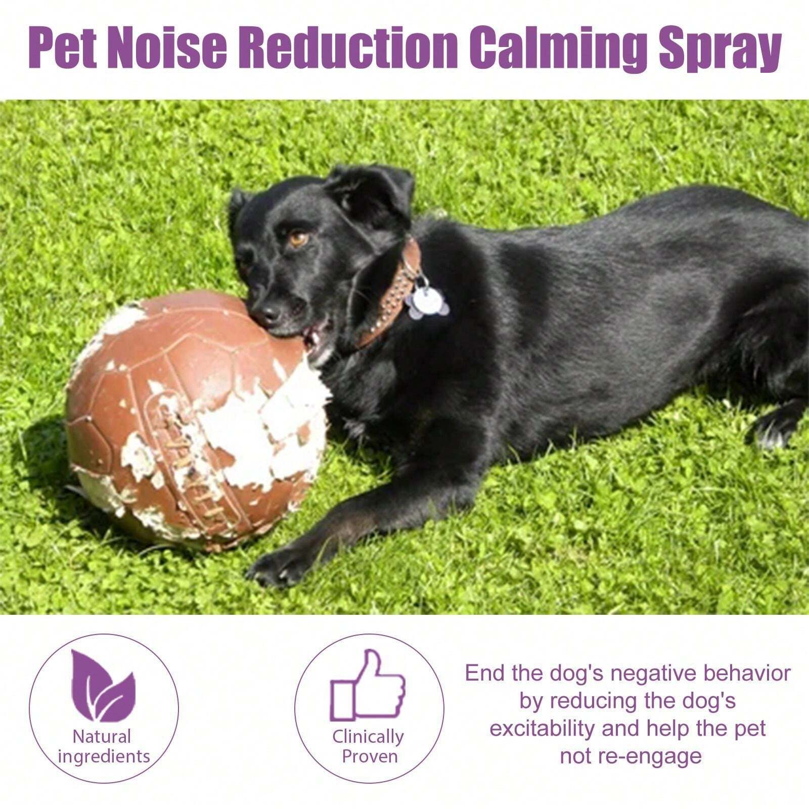 50ml Pet Calming Spray, Helps Pet Manage Anxiety, Prevent Stress, And ...