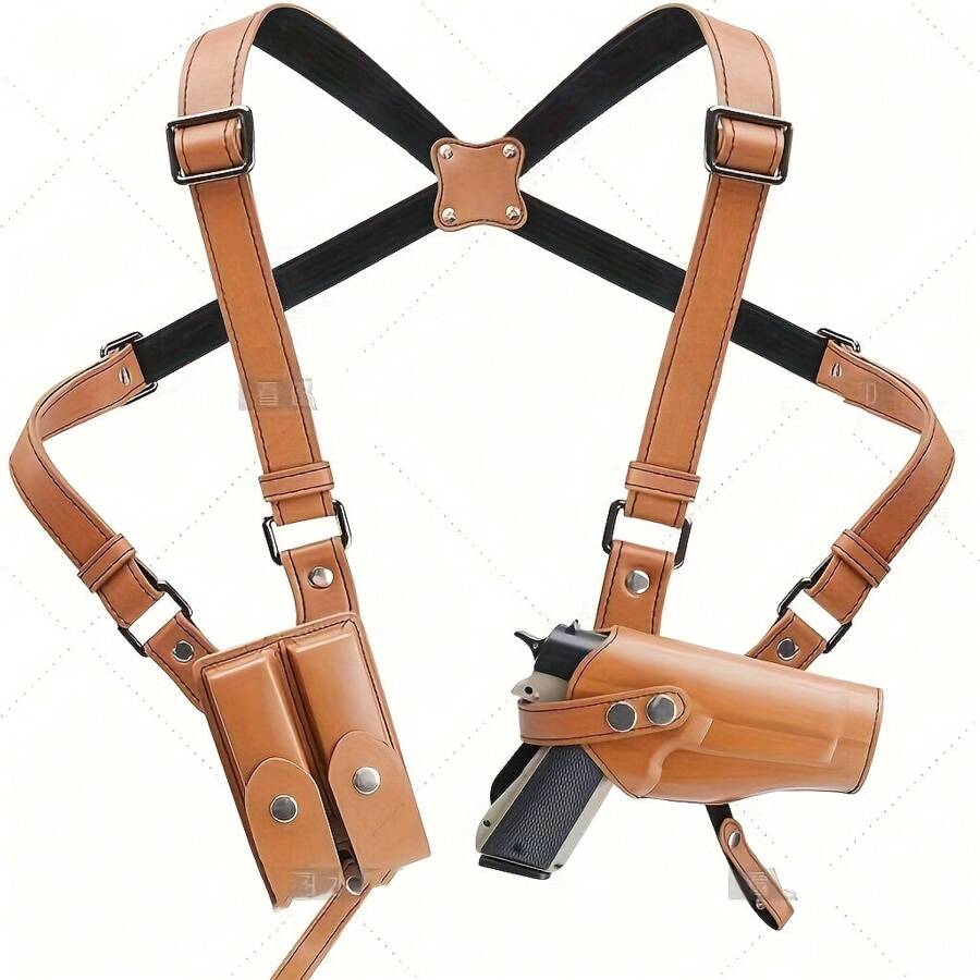 Adjustable Gun Holster Straps, Single Gun Leather Holster Twin ...