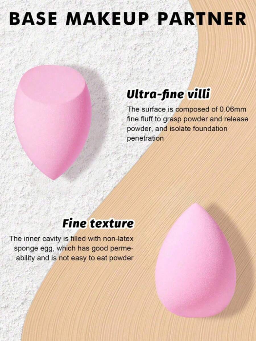 43pcs/Set Loose Powder Puffs, Makeup Sponges, Soft & Fluffy Beauty ...