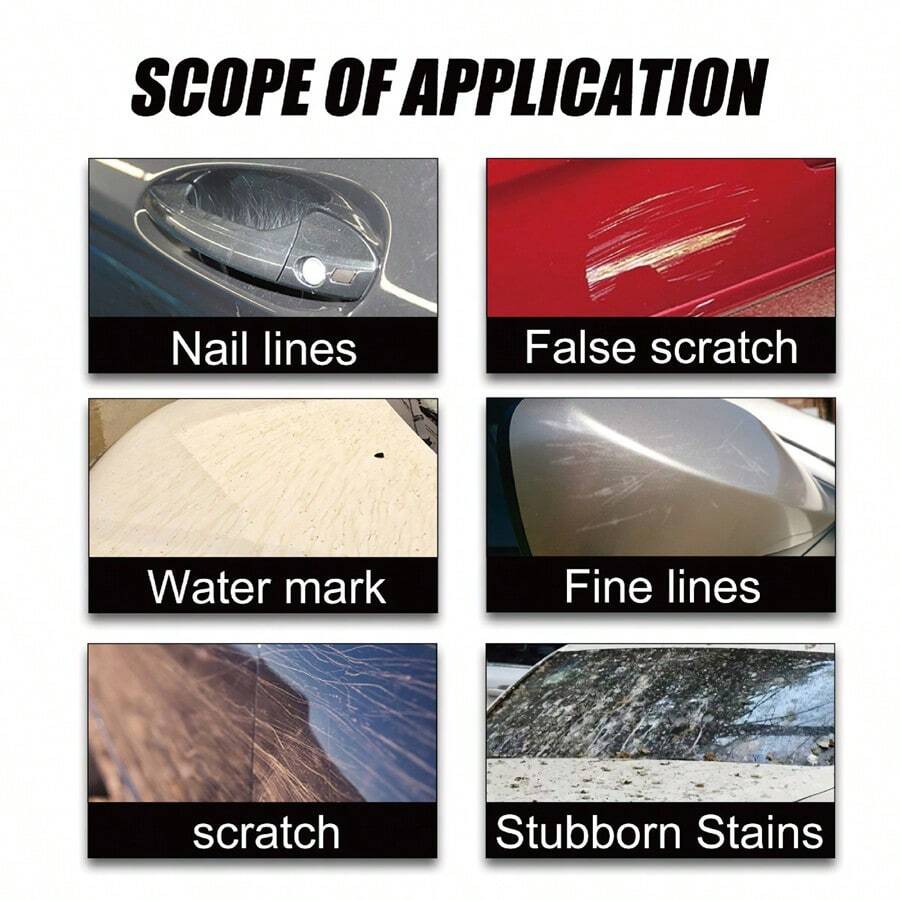 Upgraded Nano Magic Car Scratch Removal Cloth, Multi-Purpose Scratch ...