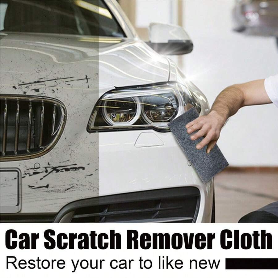 Upgraded Nano Magic Car Scratch Removal Cloth, Multi-Purpose Scratch ...