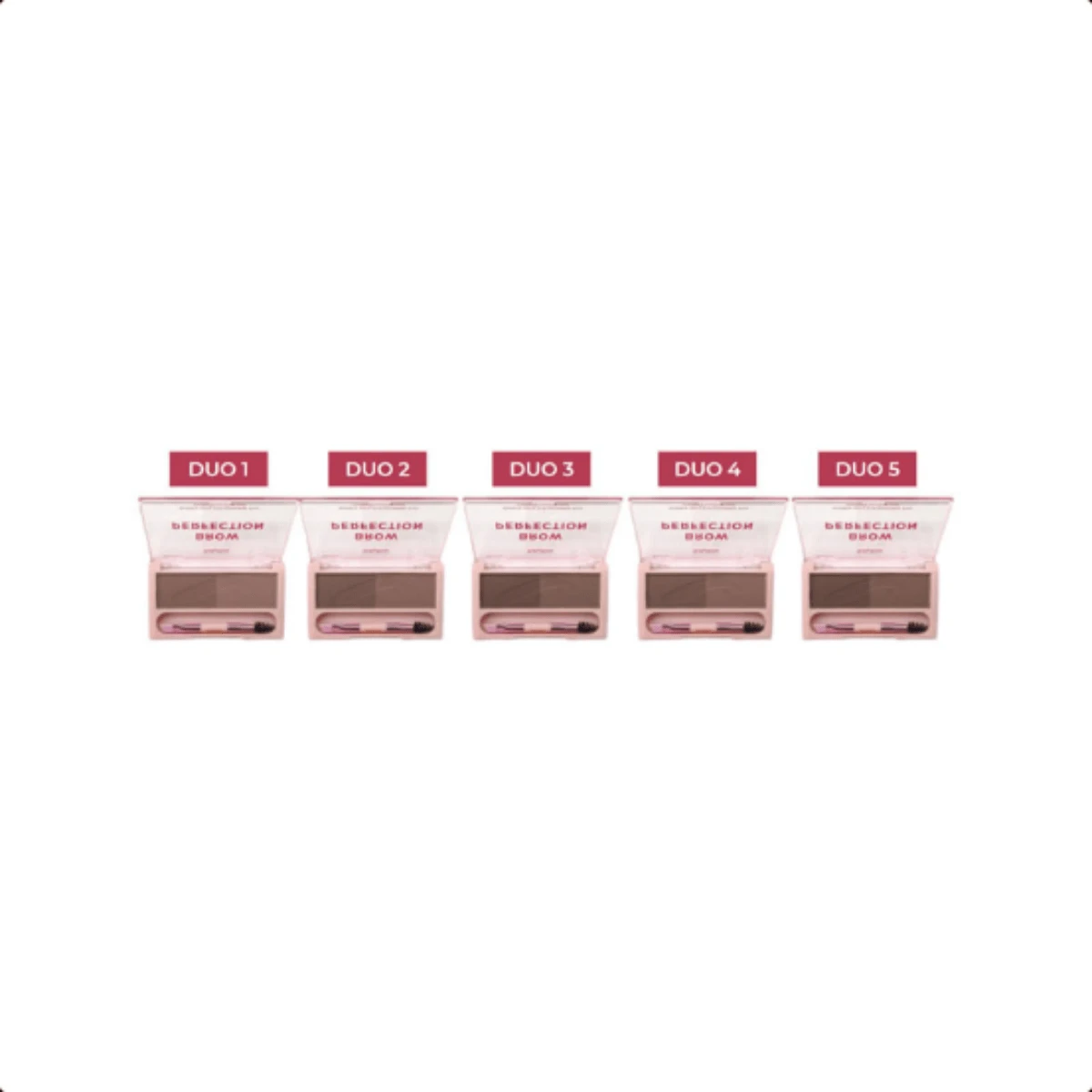 Duo Brow Perfection Ruby Rose Eyebrow Shadow HB-E2501 | SHEIN UK