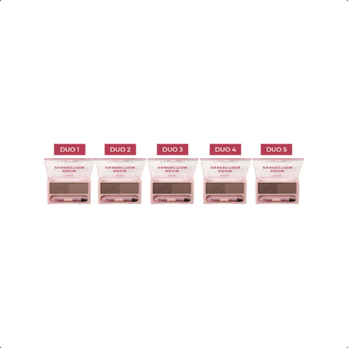 Duo Brow Perfection Ruby Rose Eyebrow Shadow HB-E2501 | SHEIN UK