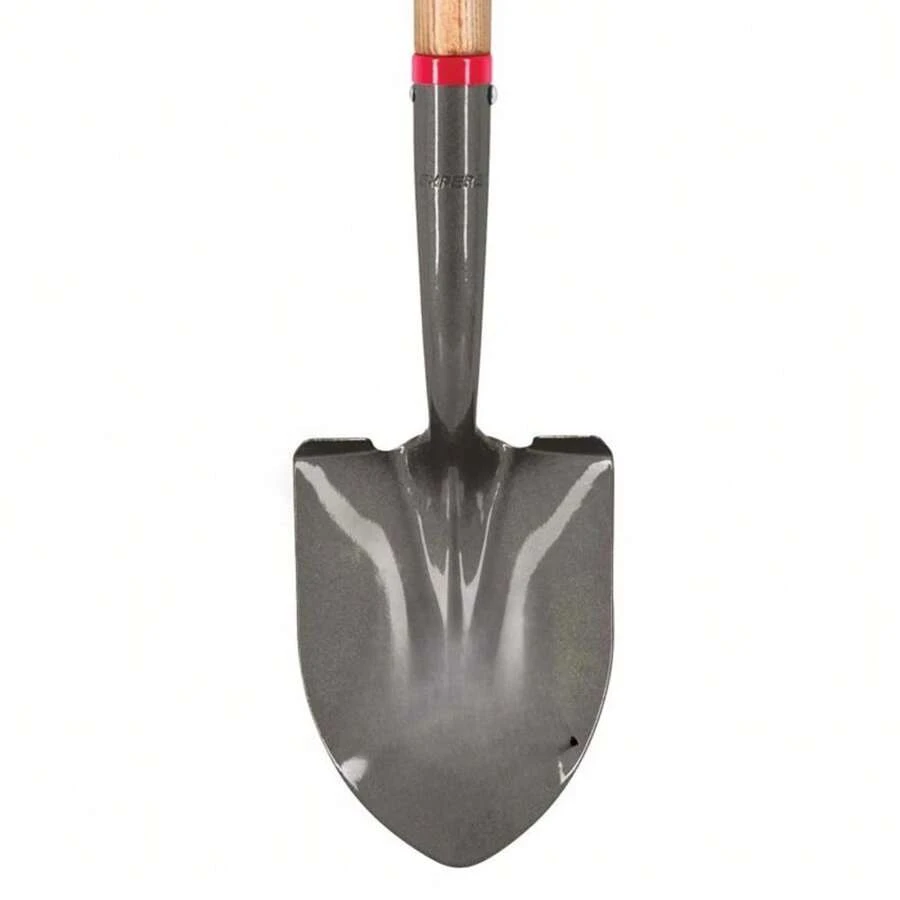 Steel Round Utility Shovel With D-Grip And Wood Handle | SHEIN USA