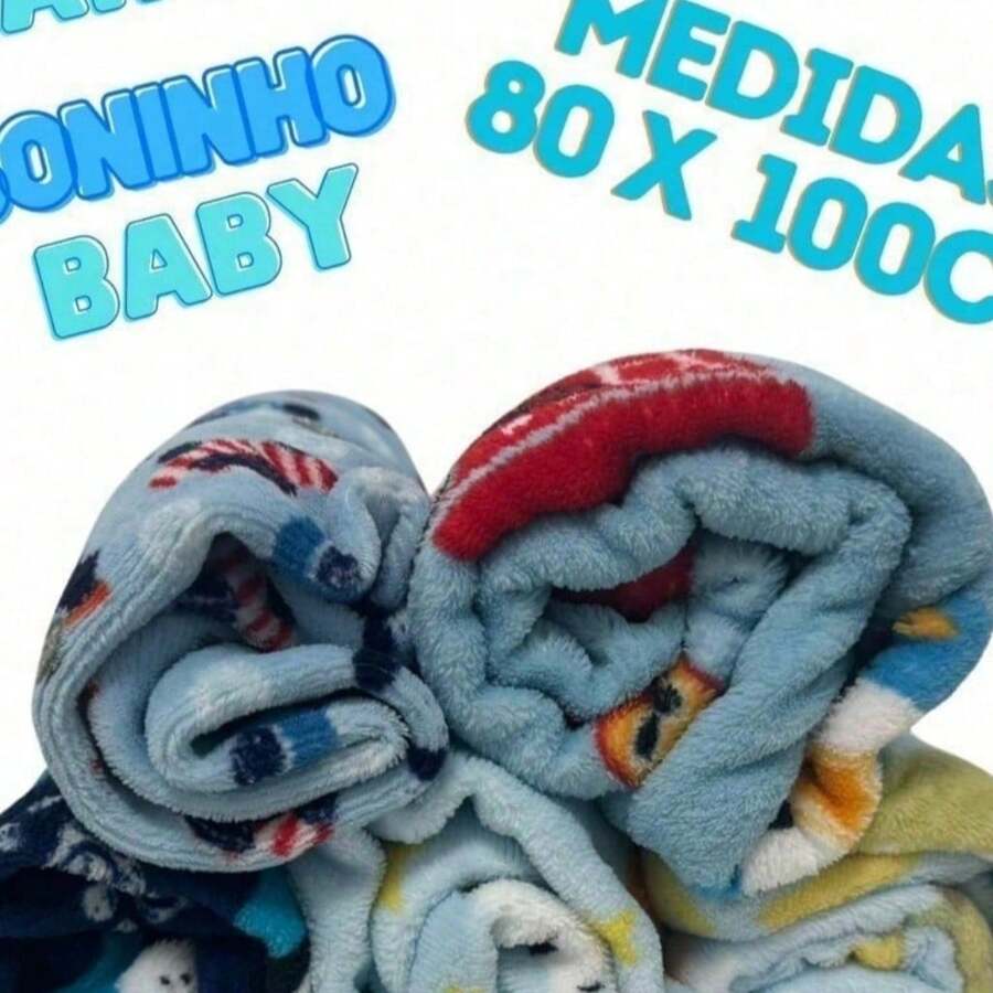 Manta Soninho Baby Hazime Enxovais Menina Menino 80 x 100cm | SHEIN Brasil