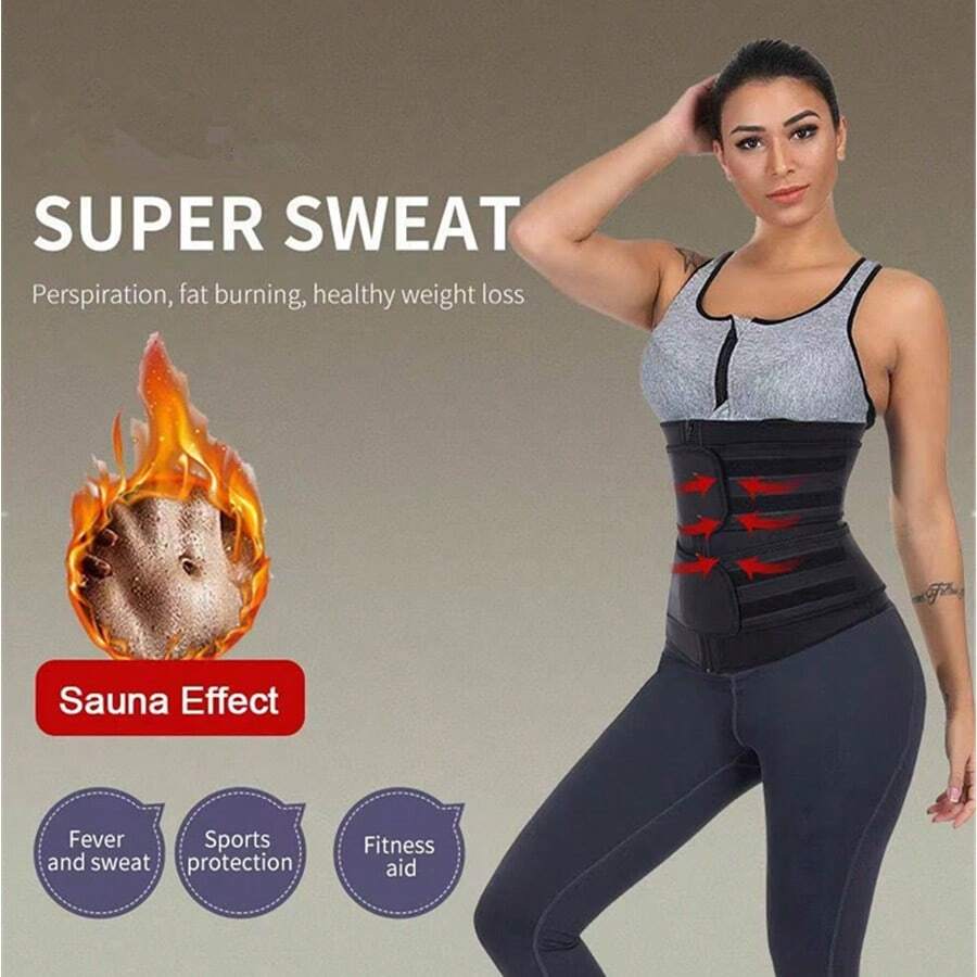 Waist Belt Trainer, Body Shaping Suit, Abdominal Shaping Sheath, Women ...