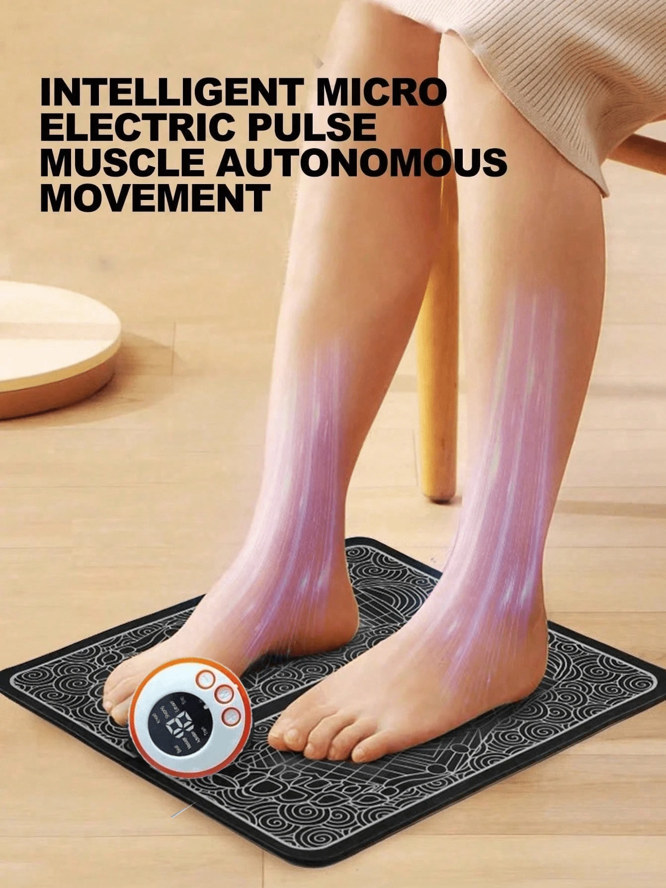 Foot Massager Pulse Foot Massage Device EMS Physical Therapy Acupoint Foot Massage Machine Foot ...