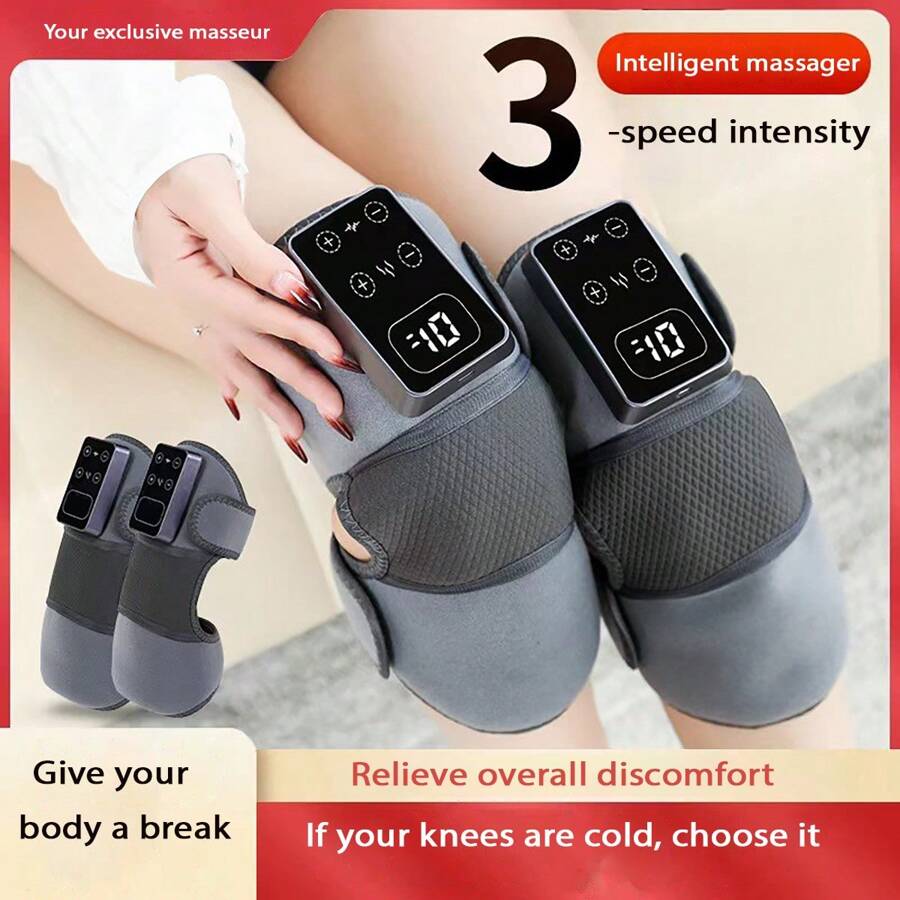 Electric Heating Knee Pads, Self-Heating Knee Massagers, Warm Old Cold ...