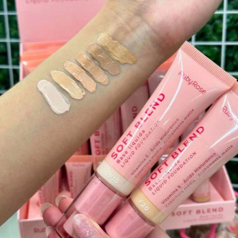 Base Liquida Soft Blend Lançamento - Ruby Rose | SHEIN Brasil
