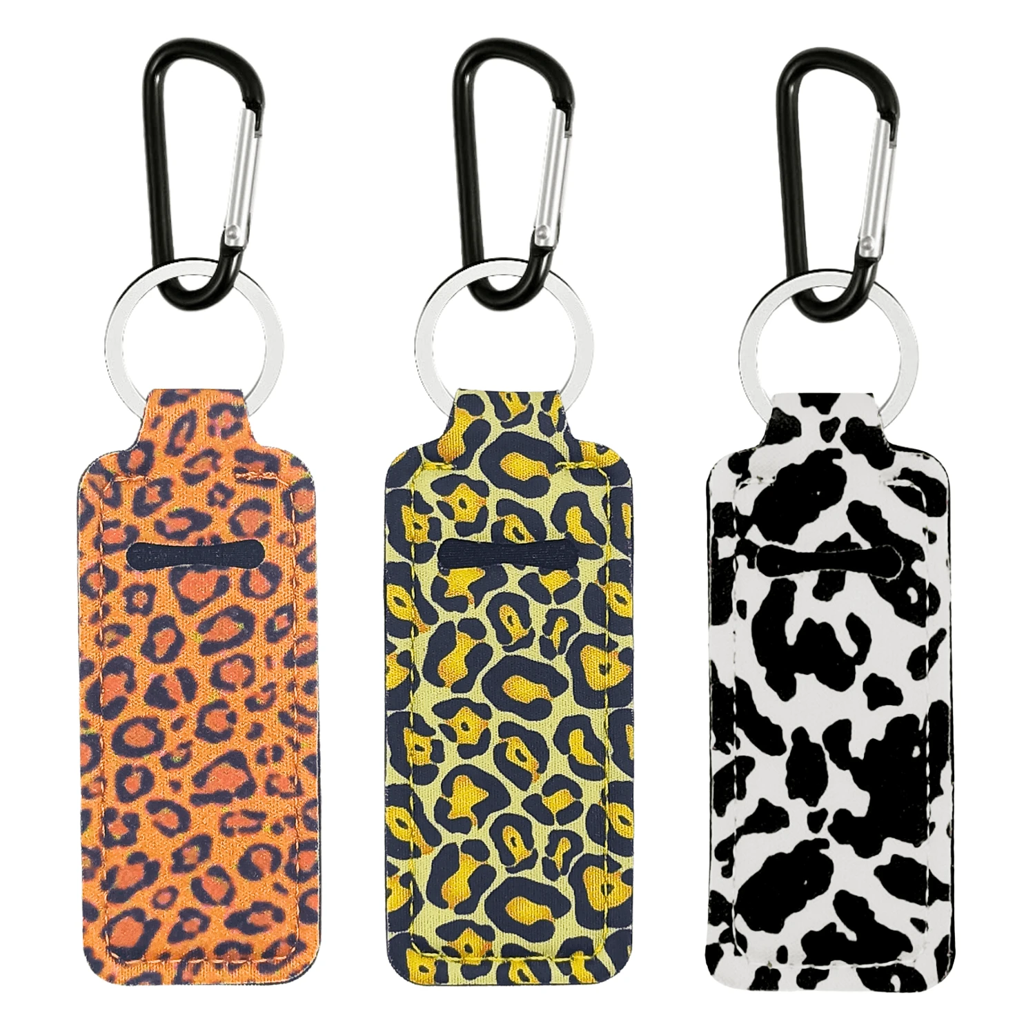 KUKEANVO 3 PCS Chopsticks Holder Keychain For Lipstick Lip Balm ...