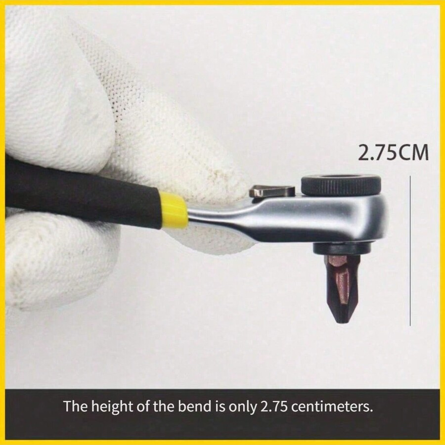 Multi-Function Carbon Steel Ratchet Wrench Set With Flexible Head ...