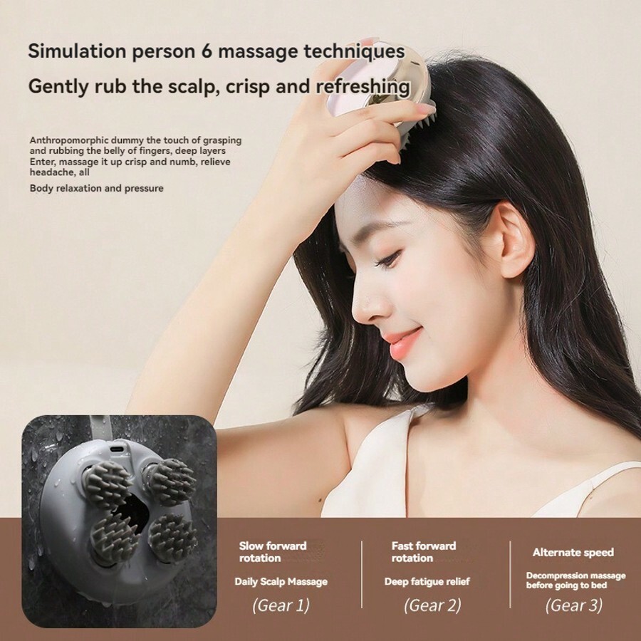 Head Massager, Grabbing Head Massage Claw, Head Massage Tool, Soothing ...