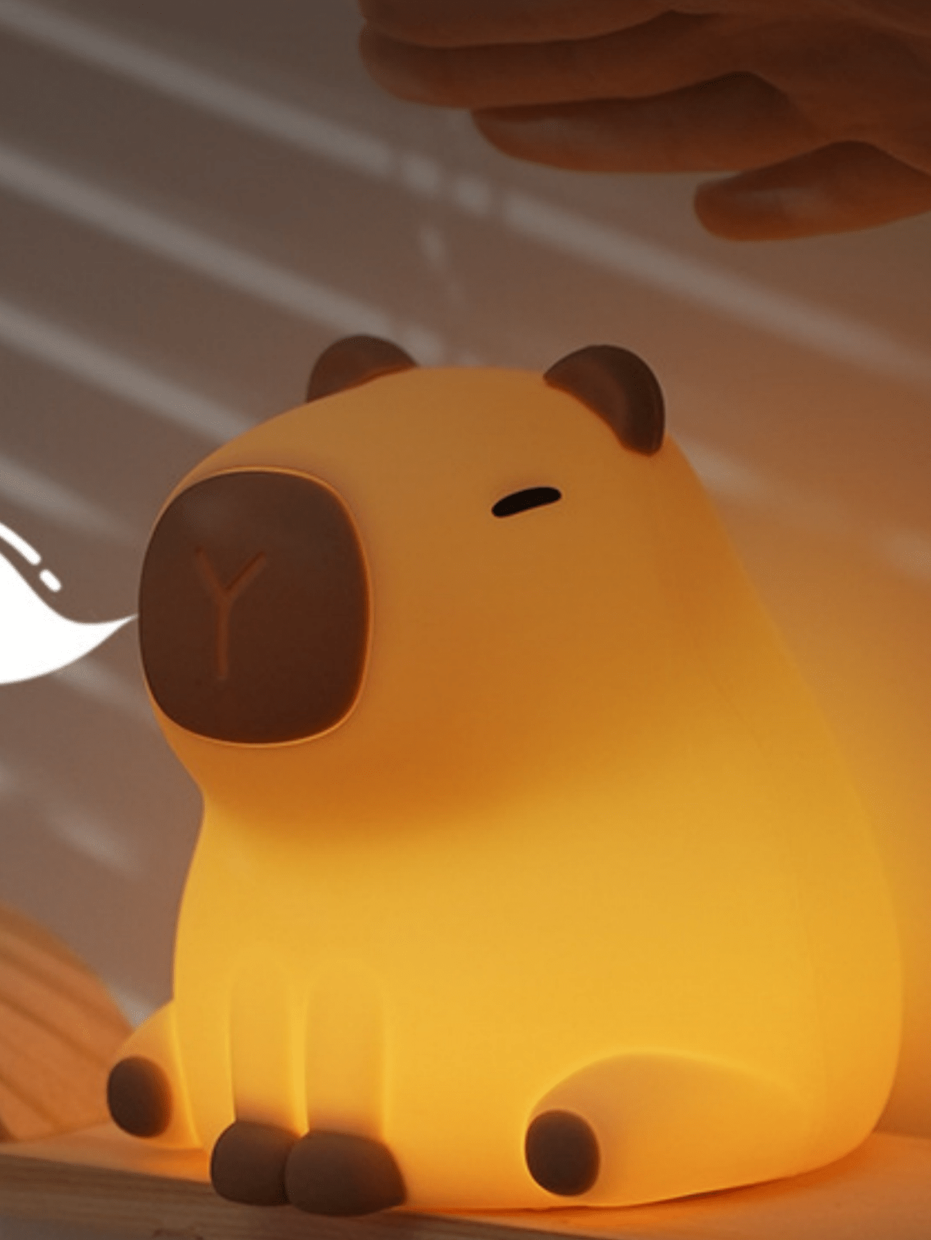 Customized Capybara Clap Lamp, Feeding Lighting, Eye-Caring, Ambient ...