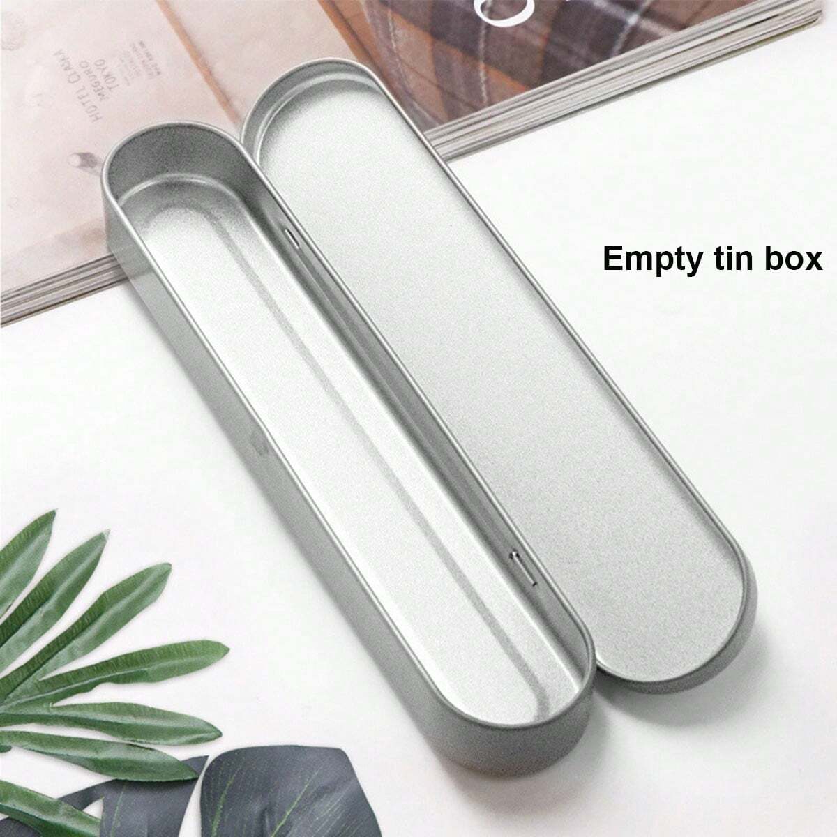 Custom Laser Engraved Durable Tin Box For Gift Pen Engrave Carved ...