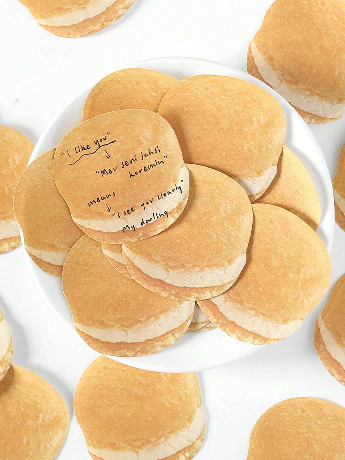 30pcs Bread & Toast Shaped Sticky Notes, Bakery Style, Suitable For ...