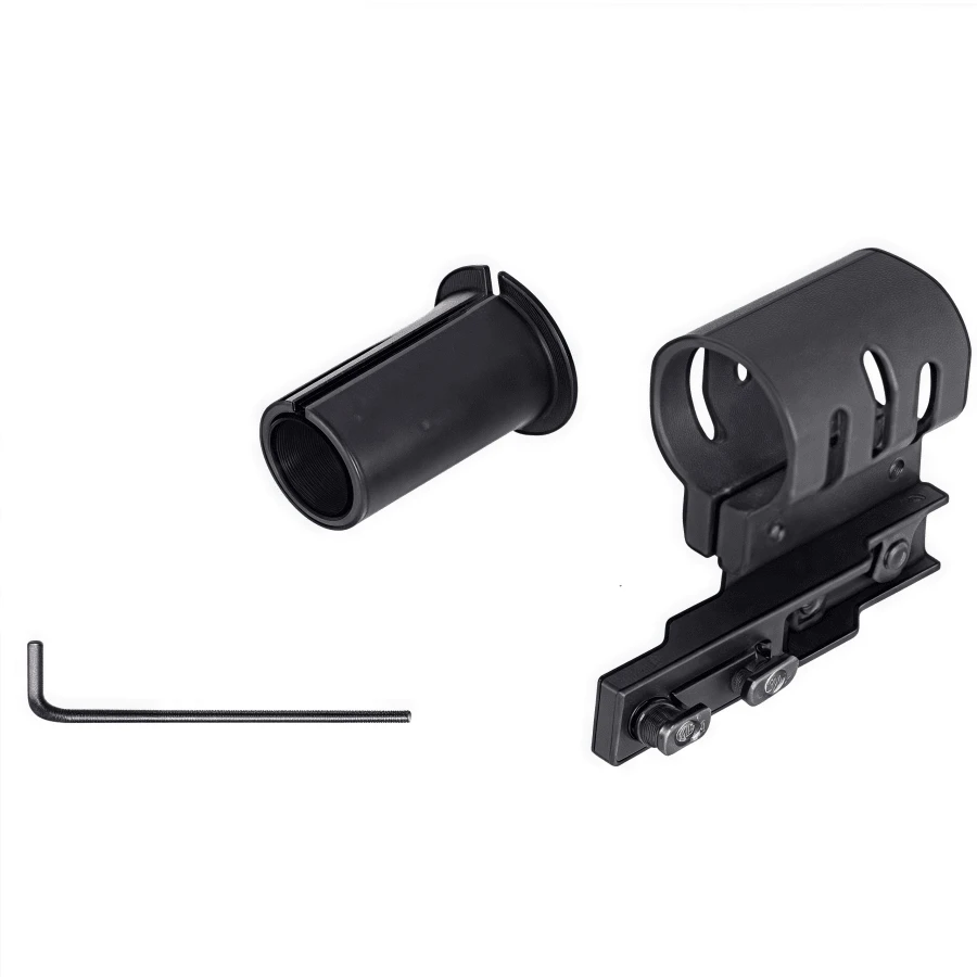 1pc Side Mounted Flashlight Holder Bracket For Tactical Outdoor Use ...