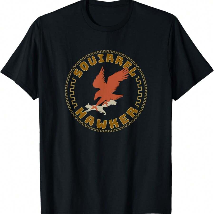Falconry Squirrel Hawking T Shirt, Falconry T-Shirts T-Shirt | SHEIN USA