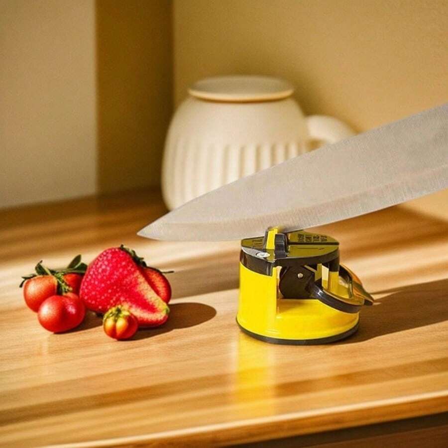Multi-Functional Fast Knife Sharpener, 3-Stage Handheld Knife ...
