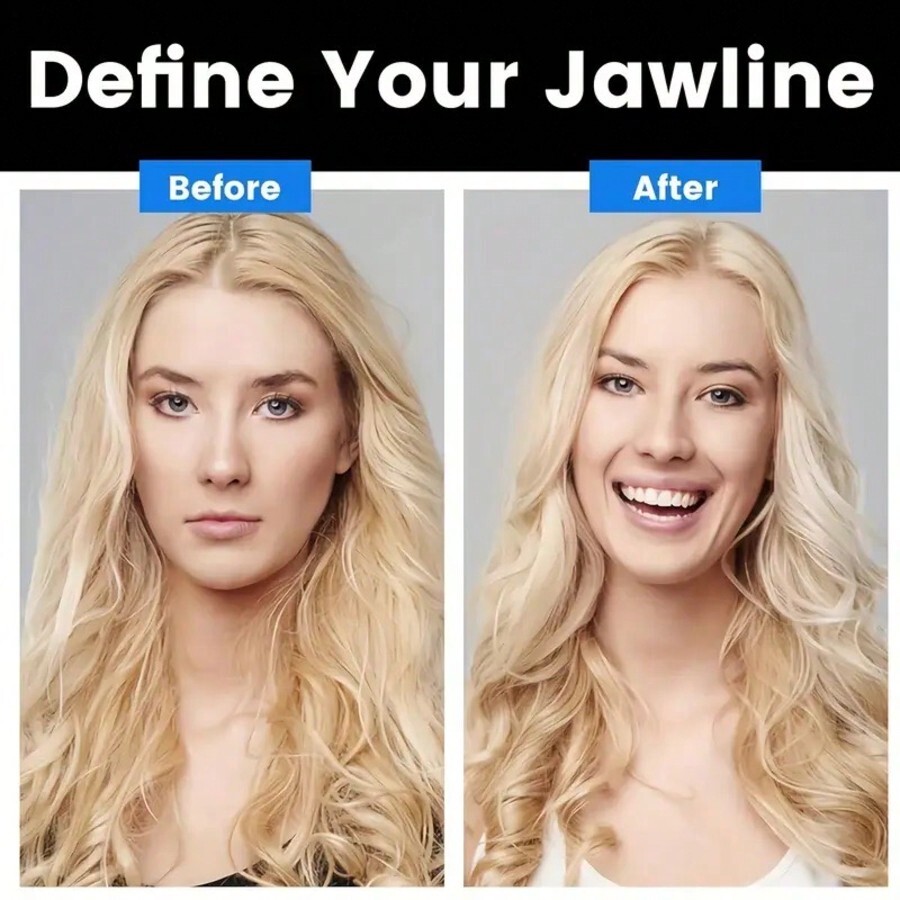 Facial Exercise Tool, Jawline Contour Device, Jaw Muscle Trainer To ...