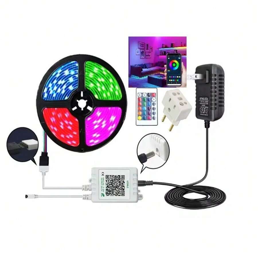 Smart RGB LED Strip 5m High Durability And Waterproof | SHEIN South Africa