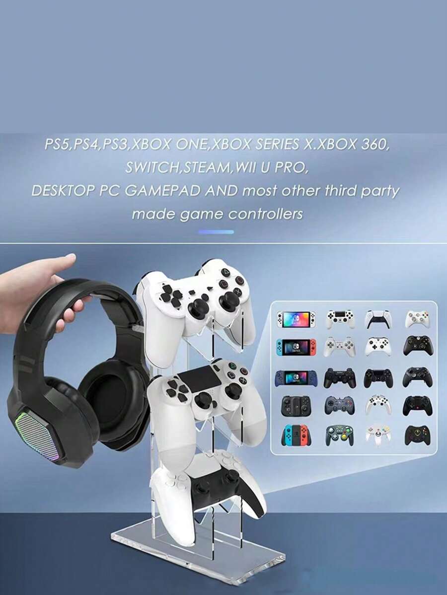 Universal Transparent Game Controller Display Stand, Suitable For PS4 ...