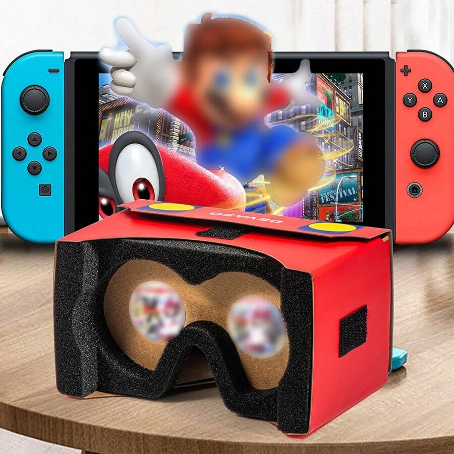 3D VR Glasses Compatible With Switch OLED, Compatible With VR Games ...