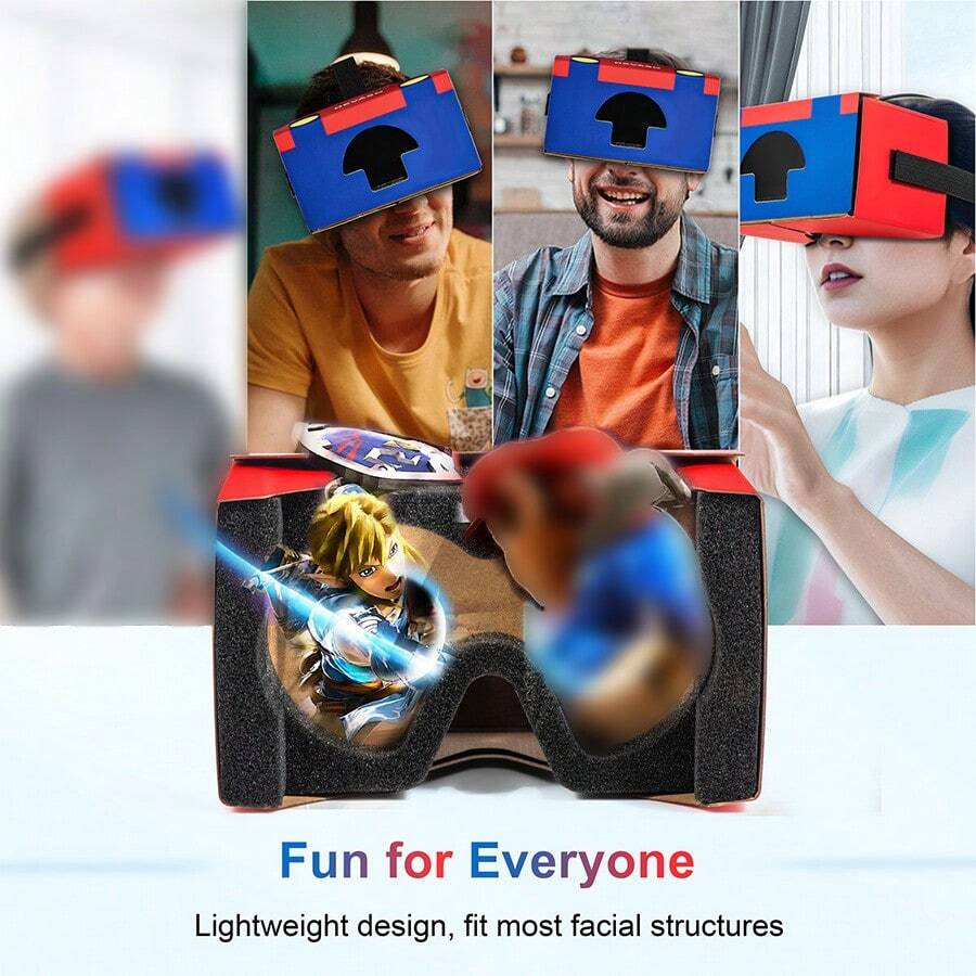 3D VR Glasses Compatible With Switch OLED, Compatible With VR Games ...