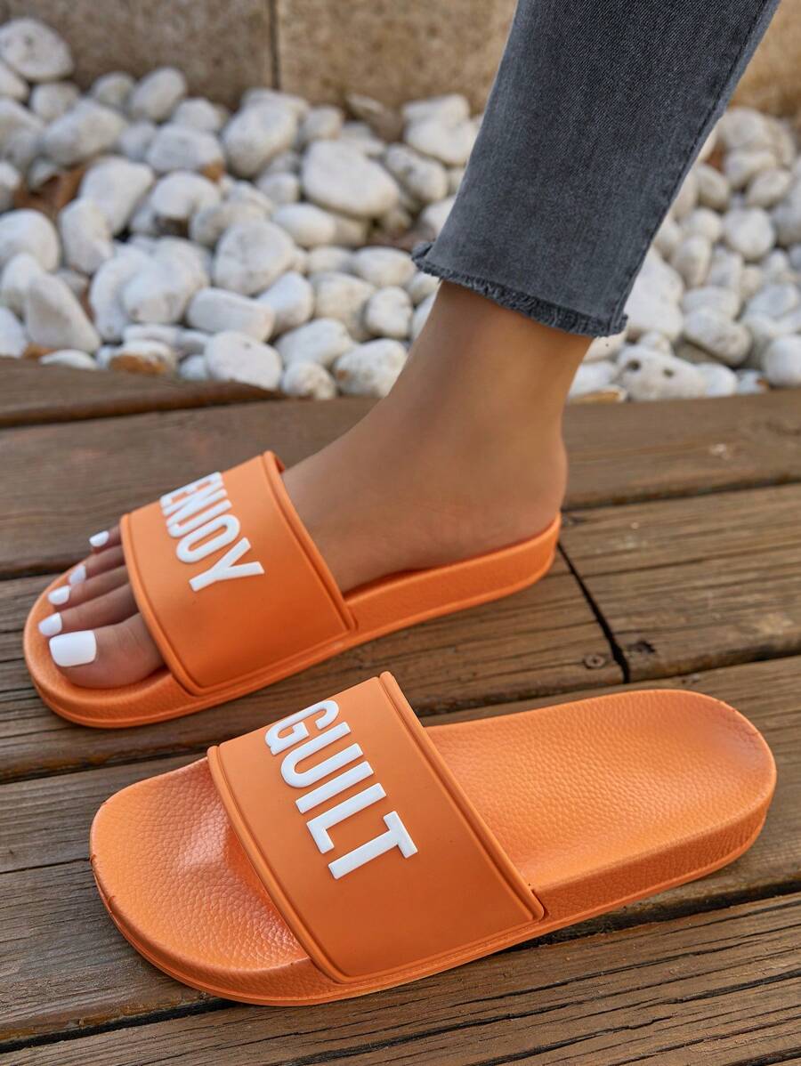 2025 New Women Slippers, Versatile Fashion Rubber Sole, Soft ...