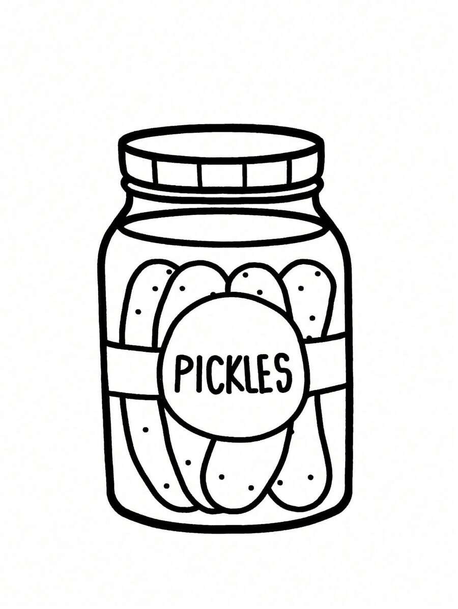 1pc Food Drink Sweets_ Coloring Book For Adults And Kids, Bold And Easy ...