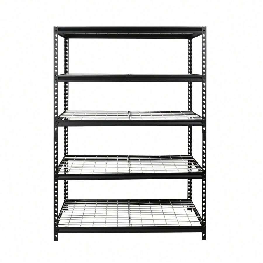 48-Inch W X 24-Inch D X 72-Inch H 5-Shelf Freestanding Shelves, 4000 ...
