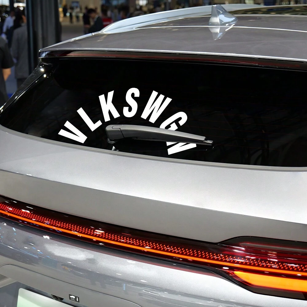 Car Rear Windshield Sticker For VW Golf 8 7 6 5 R GTI MK8 MK7 MK6 MK5 ...