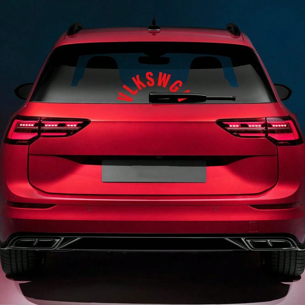 Car Rear Windshield Sticker For VW Golf 8 7 6 5 R GTI MK8 MK7 MK6 MK5 ...