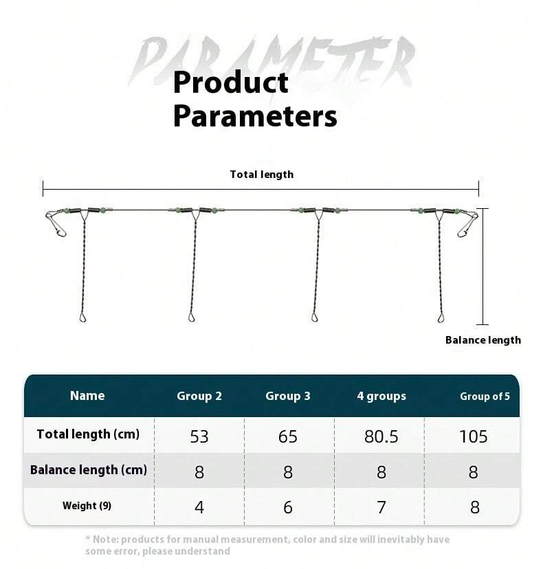 Steel Wire Equilibrium Swivel Hook Fishing Rig, Anti-Twist Soft Steel ...
