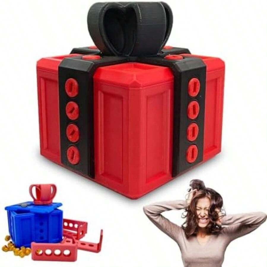 1 Piece Annoying Gift Box With Screws, Funny Money Card Container ...