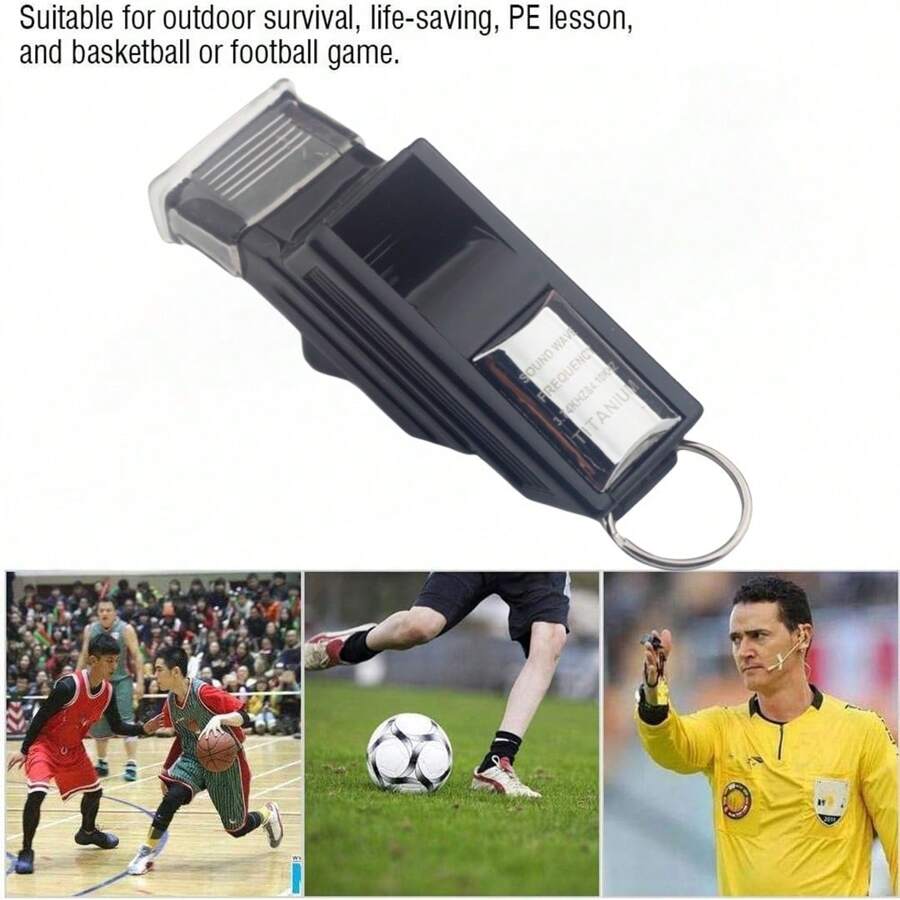 1set Sports Whistles, Plastic Whistles With Lanyards, Made Of High ...