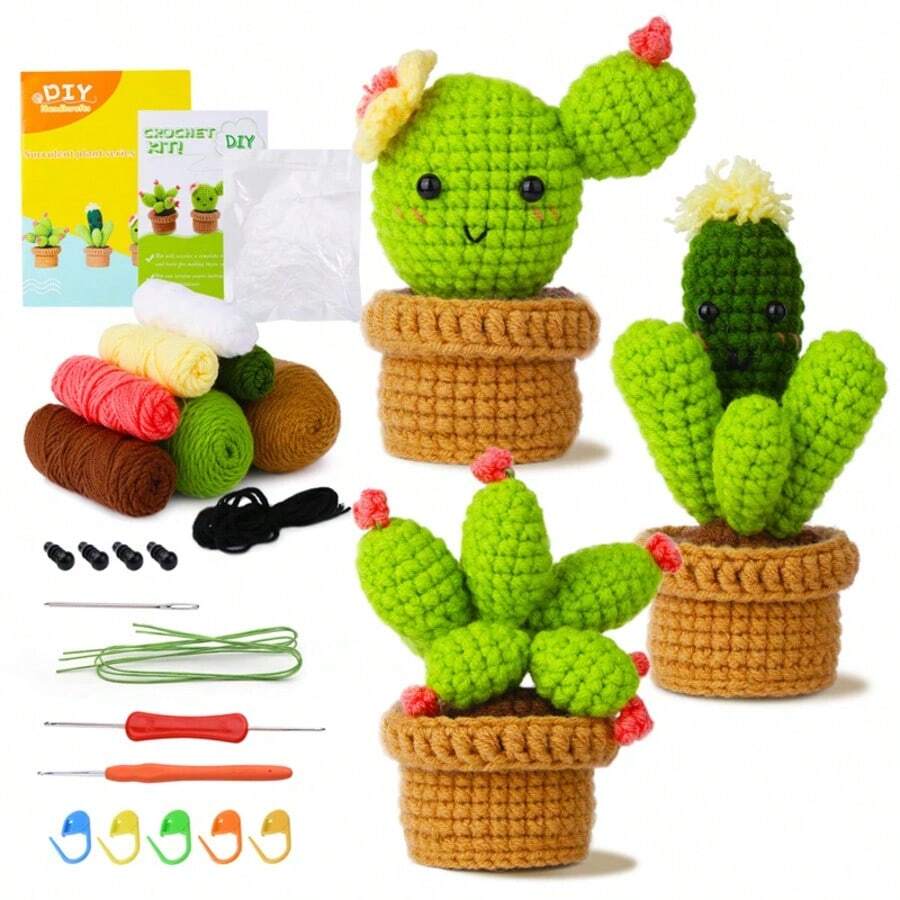 Complete Crochet Kit Beginner Crochet Kit For Adults With Tutorials ...