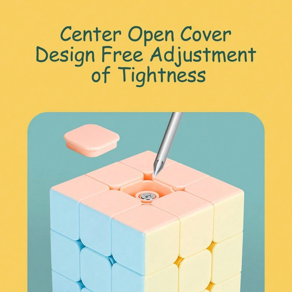 Classic 2x2, 3x3 Macaroon-Color Magic Cube, Competition Speed Cube, 2x2 ...