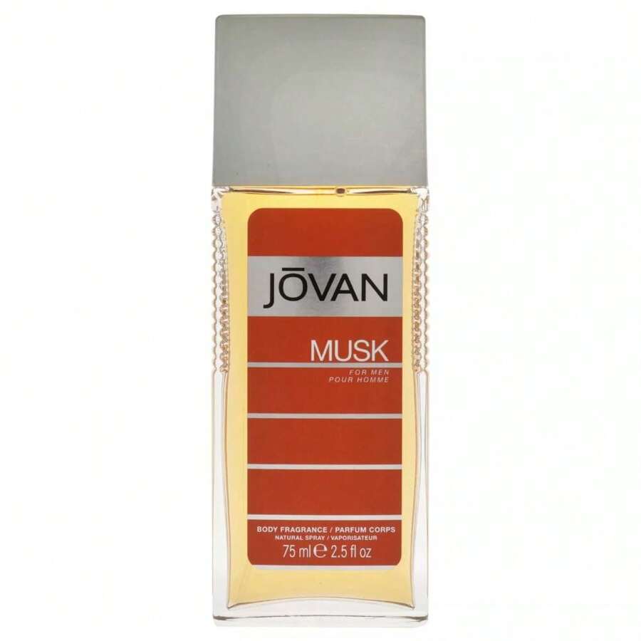 Jovan Jovan Jovan Musk Men Jovan Body Fragrance Spray Glass 2.5 Oz (75 ...