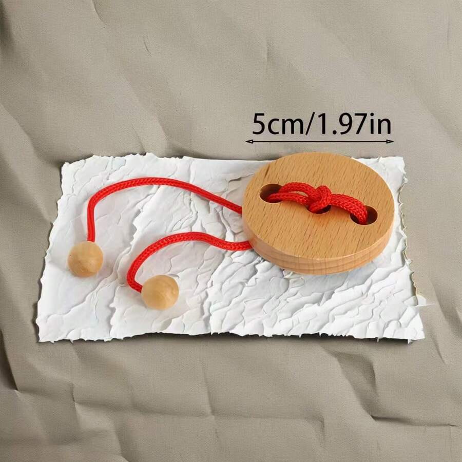 A Variety Of Wooden Unlock Ring Puzzles - Intellectual Challenge Puzzle ...