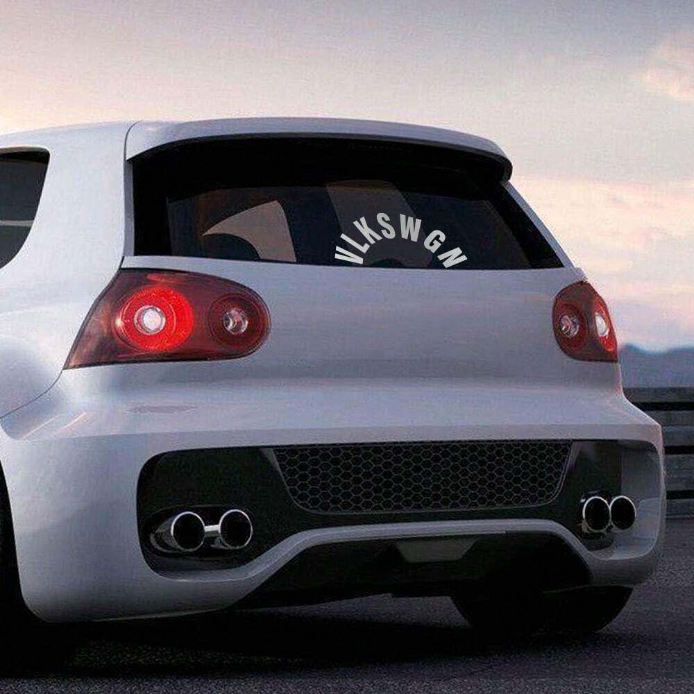 Car Rear Windshield Sticker For VW Golf 8 7 6 5 R GTI MK8 MK7 MK6 MK5 ...