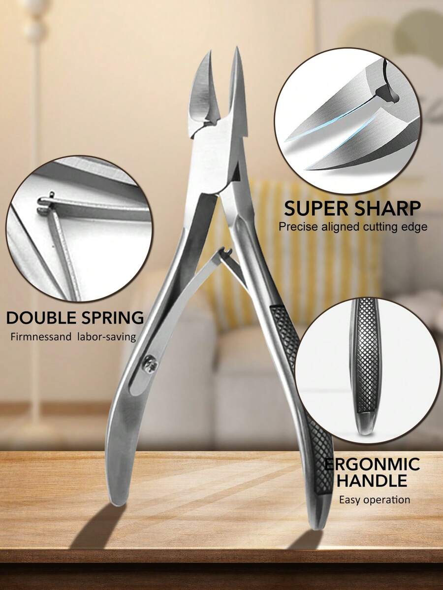 ANDVICTORY 1pc Professional Thick Ingrown Toenail Clippers Seniors ...