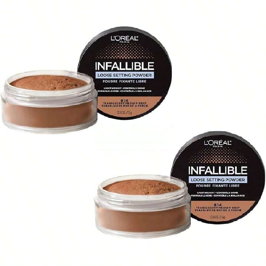 Loreal Infallible Loose Setting Powder (2-Pack) | SHEIN USA