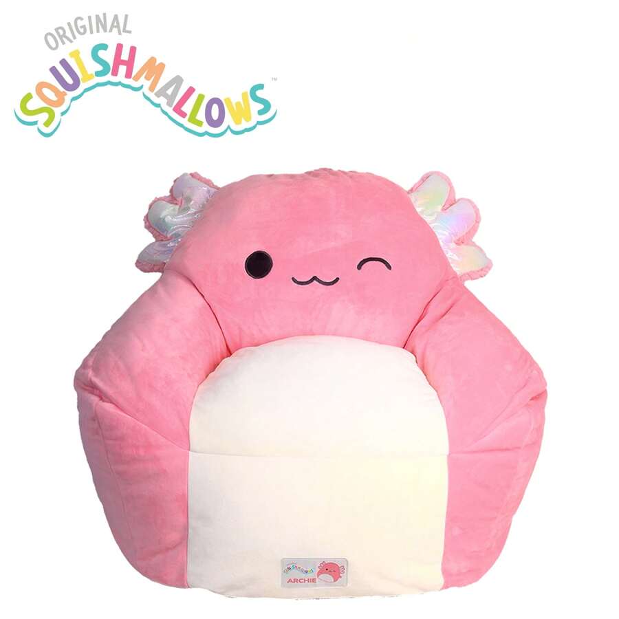 Squishmallows Official Archie Bean Bag Chair - 30 In Wide Kids Squishy ...