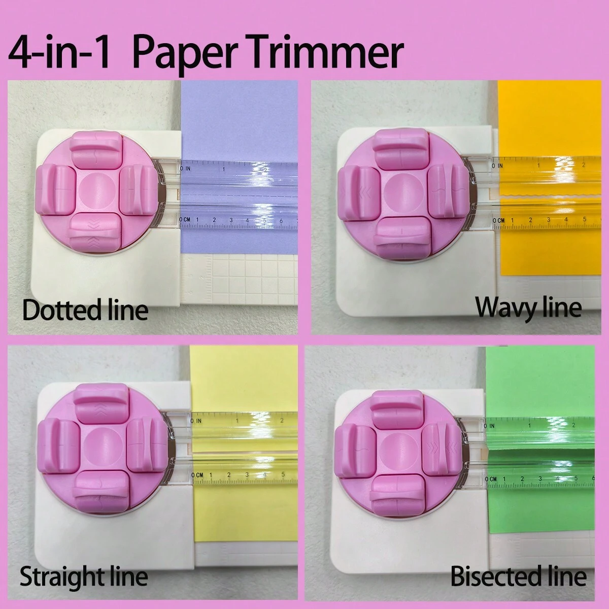 Multi-Function Paper Cutter Creasing Machine 360-Degree Rotary Paper ...